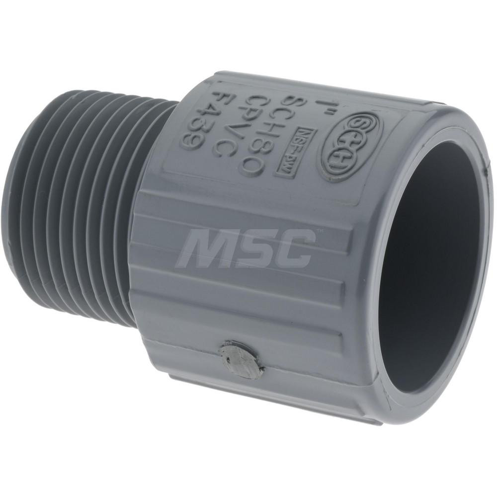 PRO-SOURCE - 1" CPVC Plastic Pipe Male Adapter - 37002755 - MSC ...