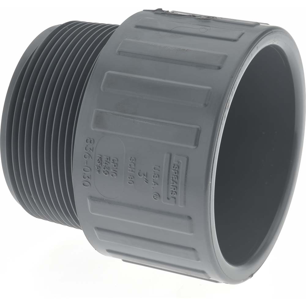 PRO-SOURCE - 3" CPVC Plastic Pipe Male Adapter - 37002797 - MSC ...