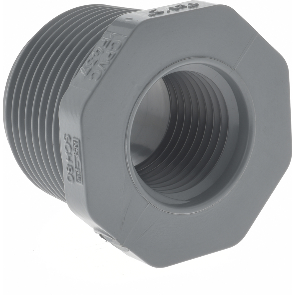 Value Collection - 1 x 1/2" CPVC Plastic Pipe Bushing - 37002938 - MSC ...