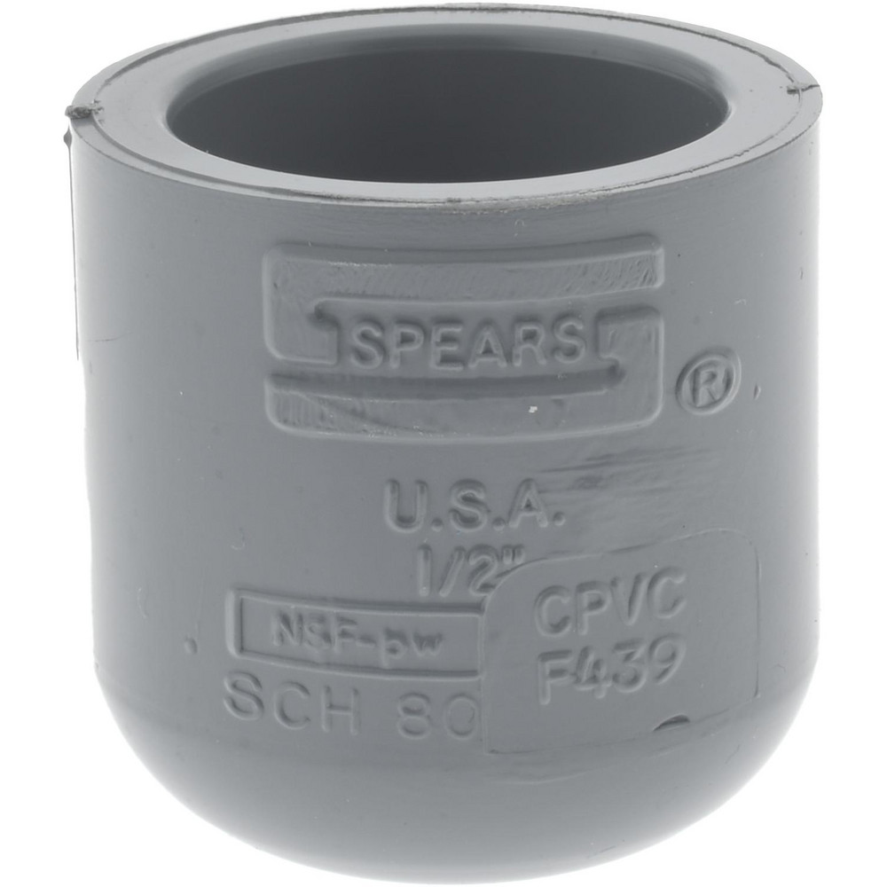 PRO-SOURCE - 1/2" CPVC Plastic Pipe End Cap | MSC Direct