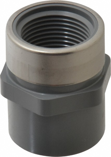 Value Collection - 1" Stainless Steel Pipe Reinforced Female Adapter ...
