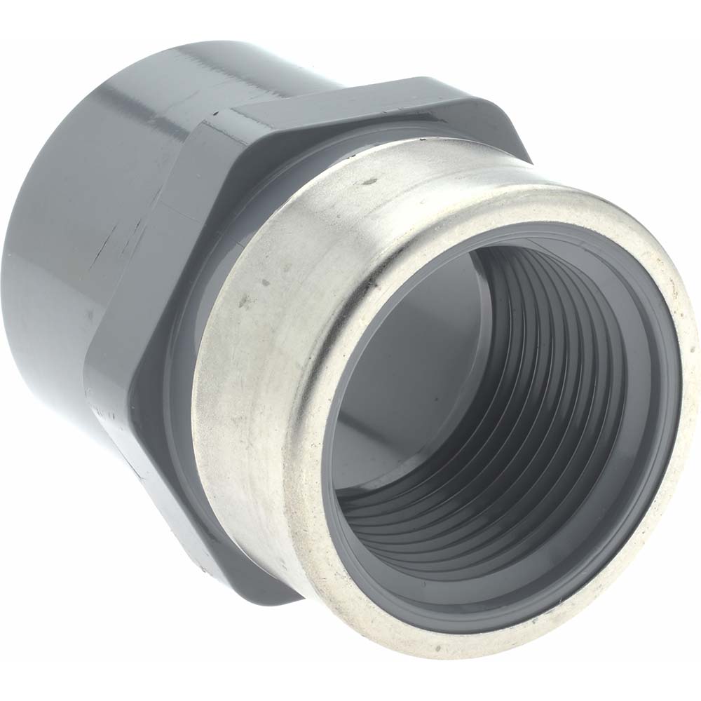 Value Collection - Pipe Reinforced Female Adapter: 1", Stainless Steel ...