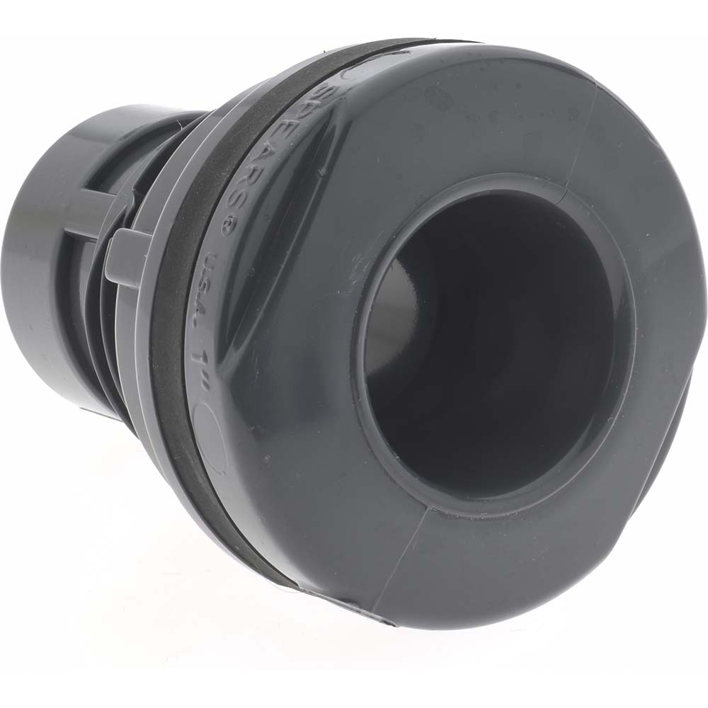 Value Collection - 1" PVC Plastic Pipe Bulkhead Tank Adapter - 37003688 ...