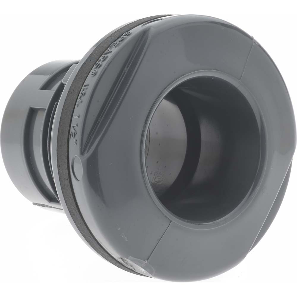 Value Collection - 1-1/2" PVC Plastic Pipe Bulkhead Tank Adapter ...
