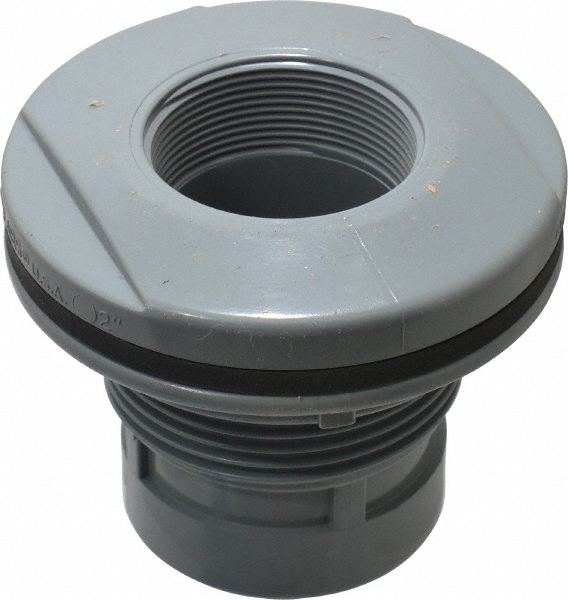 Value Collection - 2" CPVC Plastic Pipe Bulkhead Tank Adapter ...