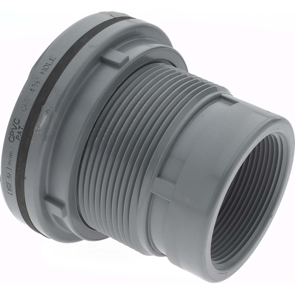 Value Collection - 3" CPVC Plastic Pipe Bulkhead Tank Adapter ...