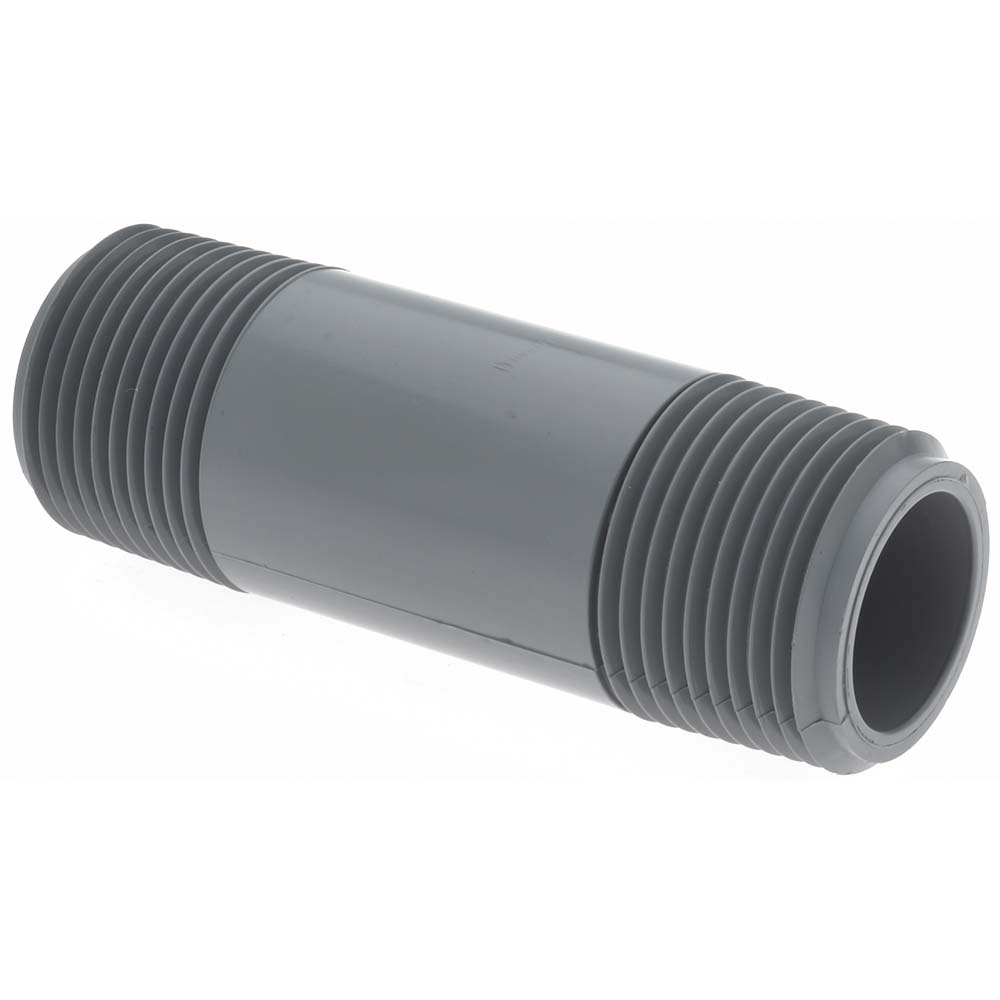 Value Collection - 3/4" Pipe, 3" Long CPVC Threaded Plastic Pipe Nipple ...