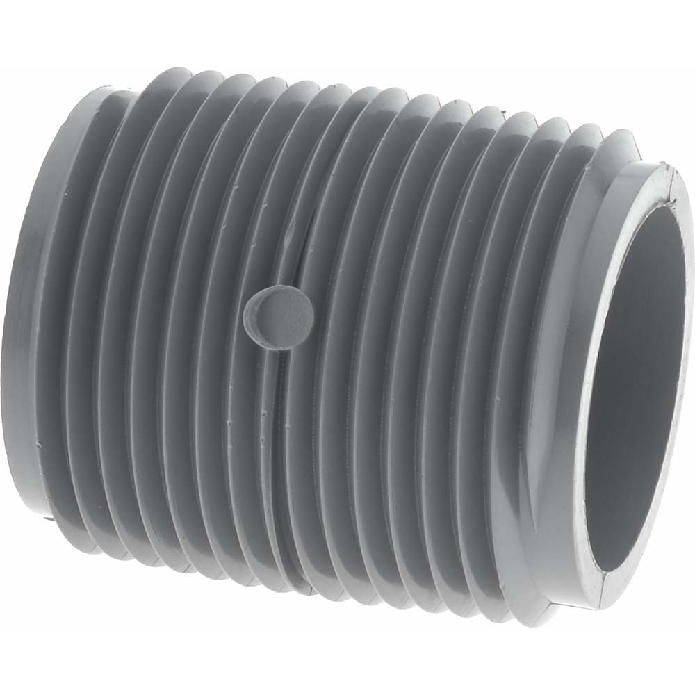 Value Collection - 1" Pipe, 1-1/2" Long CPVC Threaded Plastic Pipe ...