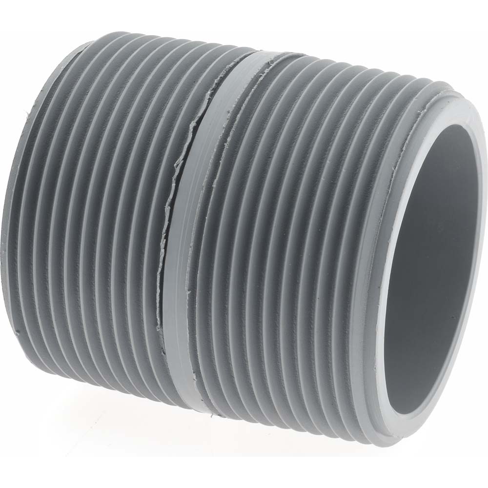 Value Collection - 1-1/2" Pipe, 2" Long CPVC Threaded Plastic Pipe ...
