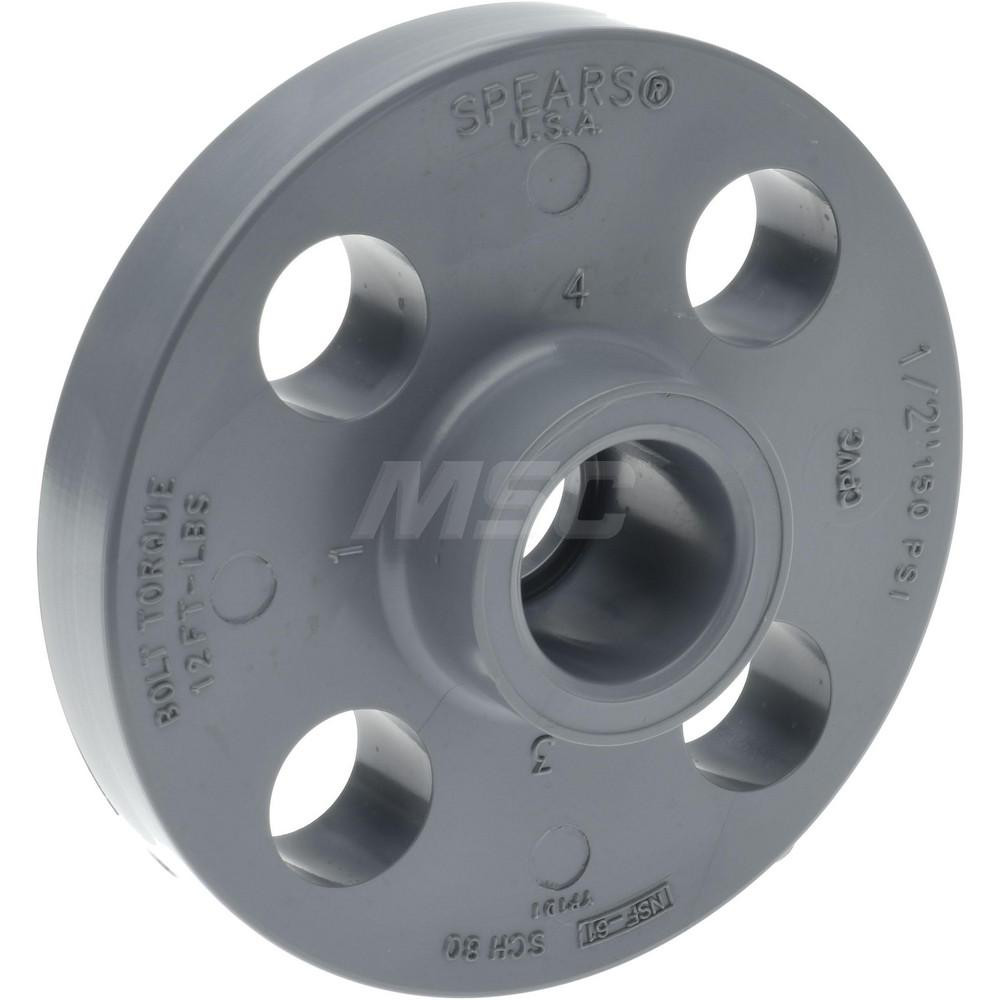 PRO-SOURCE - 1/2" CPVC Plastic Pipe Flange (One Piece) - 37005667 - MSC ...