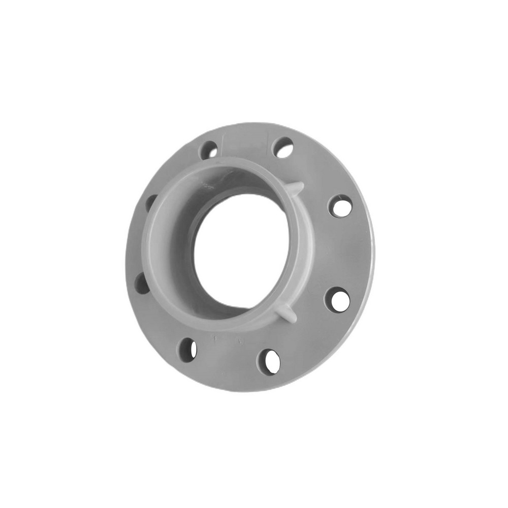 PRO-SOURCE - 4" CPVC Plastic Pipe Flange (One Piece) | MSC Direct