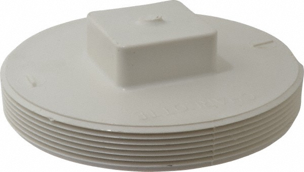 B&K Mueller - 6", PVC Drain, Waste & Vent Pipe Cleanout Plug - 37006715 ...