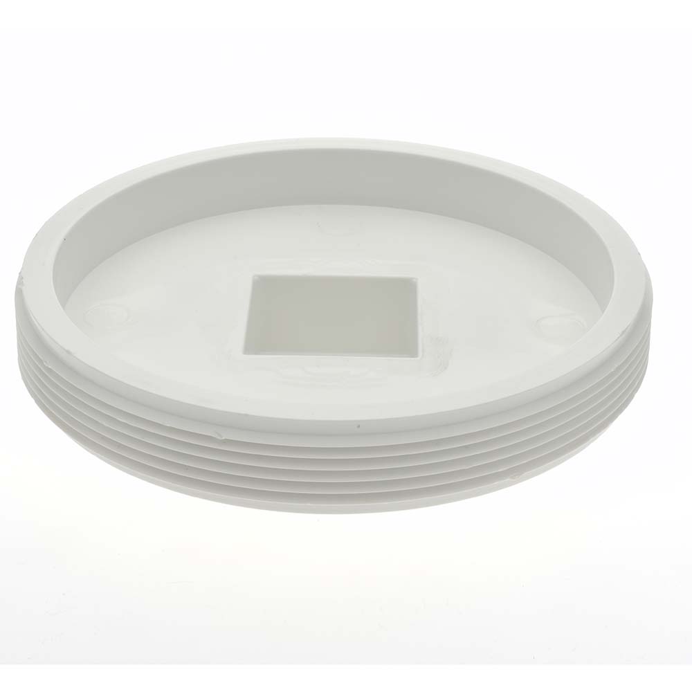 B&K Mueller - 6", PVC Drain, Waste & Vent Pipe Cleanout Plug - 37006715 ...
