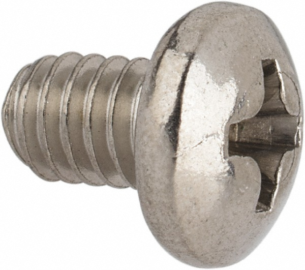 Value Collection - Machine Screw: #8-32, 1/4" Length Under Head, Pan ...
