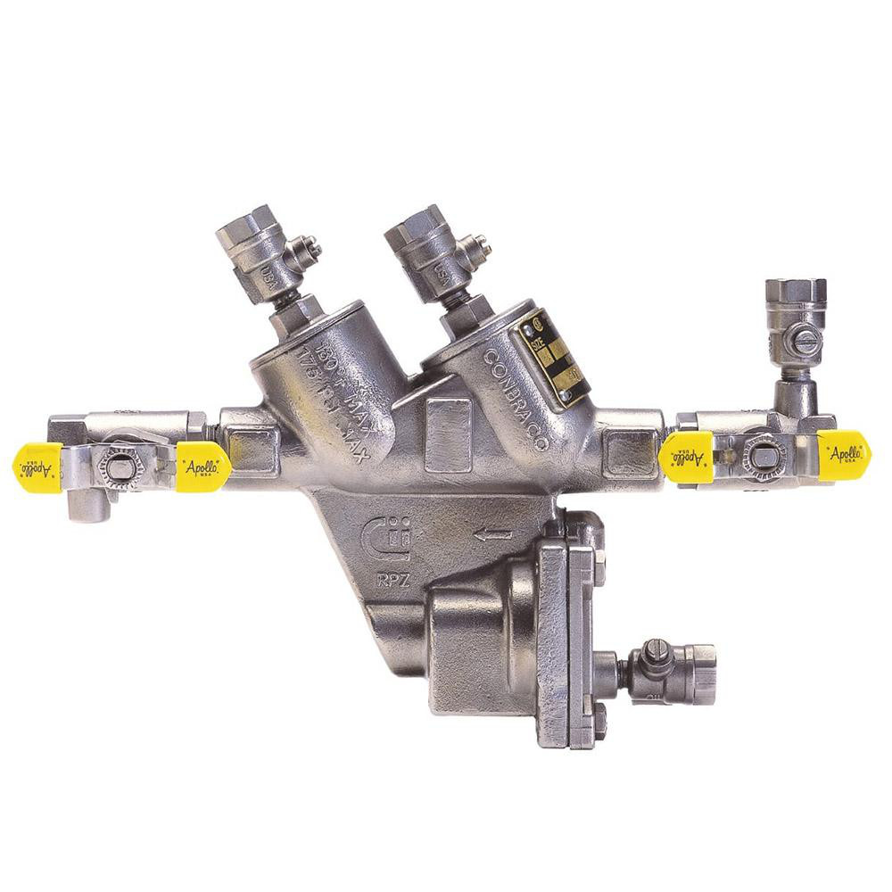 Apollo® - 1 Thread, Stainless Steel Reduced Pressure Backflow Preventer ...