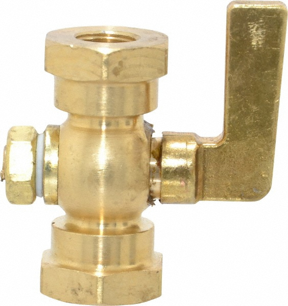 Conbraco - 1/8" Pipe, Lever Handle, FNPT x FNPT End Connection, Air ...