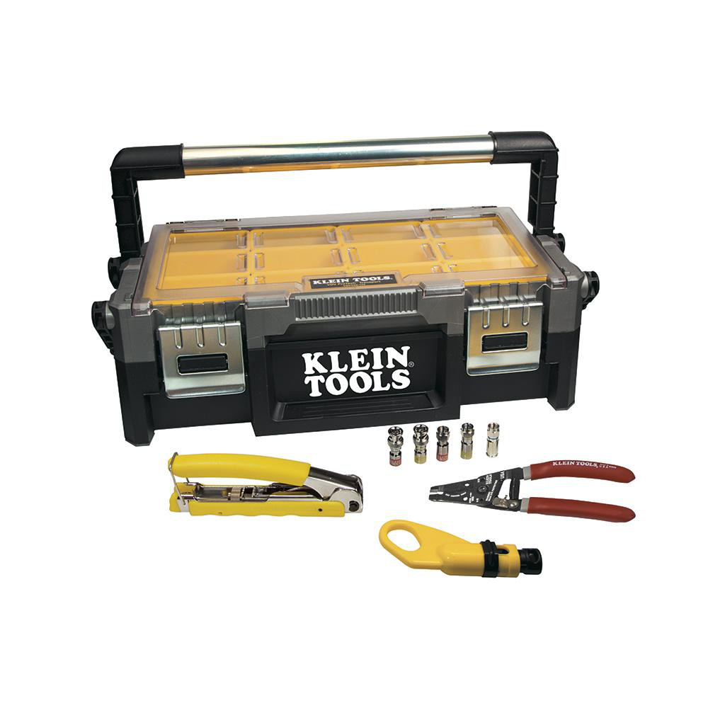 Klein Tools - Cable Tools & Kits: Tool Type: Cable Installation Kit ...