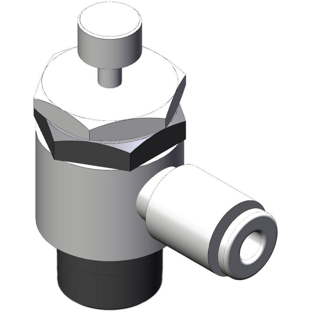SMC PNEUMATICS - Push-to-Connect Push-to-Connect Fitting: Flow Control ...