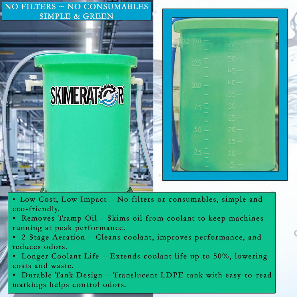 Skimerator - Shallow Draft, Triangle Stand No Wheels & Standard Motor ...
