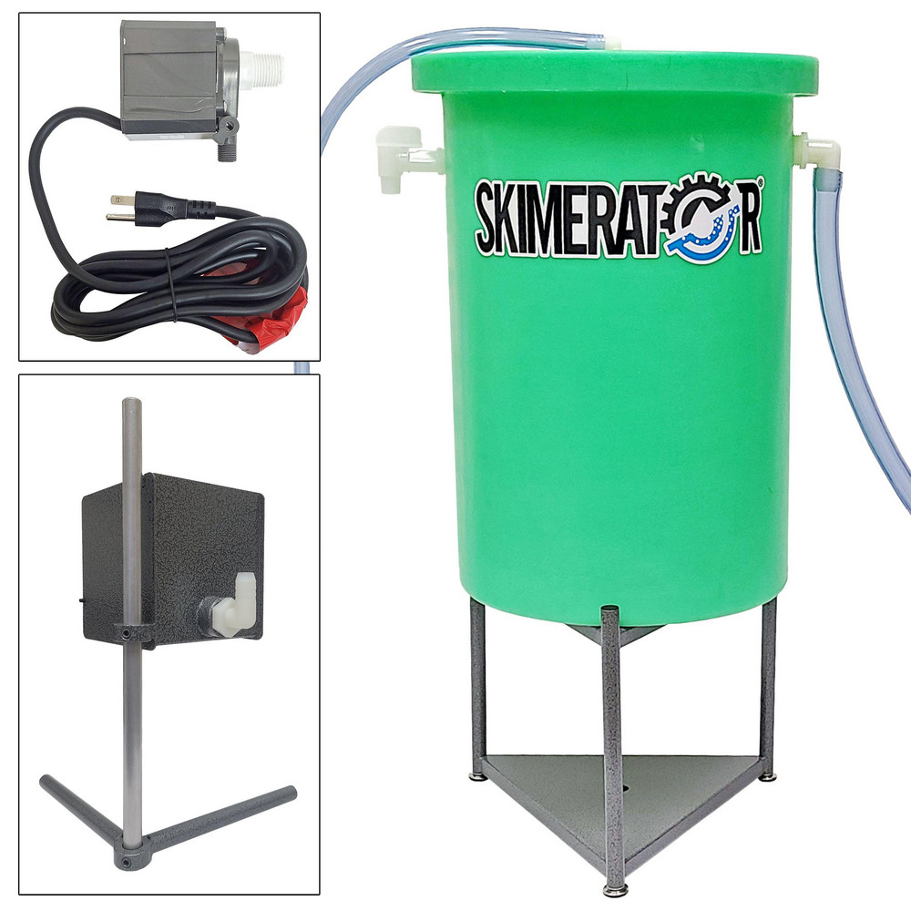 Skimerator - Shallow Draft, Triangle Stand No Wheels & Standard Motor ...