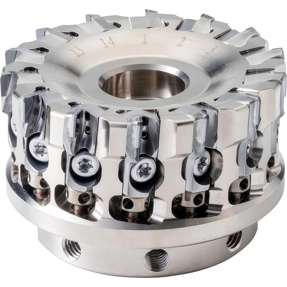 Kyocera - Indexable Square-Shoulder Face Mill: MD90050RST10CMSF, 0.8661 ...