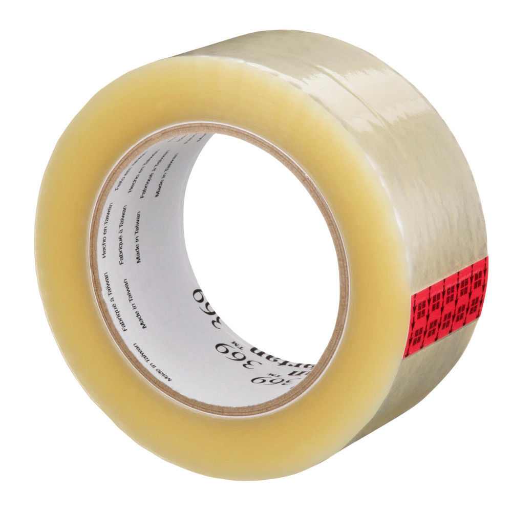 3M - Box Sealing & Label Protection Tape: Tape Number: 369; Thickness ...