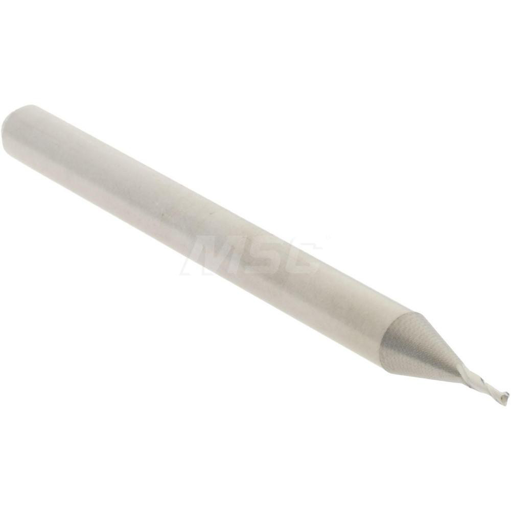 Accupro - Square End Mill: 0.0270" Dia, 0.0810" LOC, 2 Flute, Solid ...