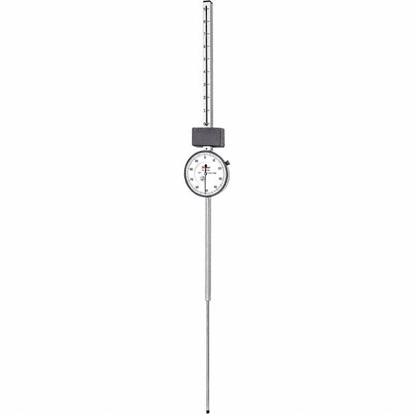 Starrett - Dial Drop Indicator: 9.0000" Max Measurement, 0-100 Dial Reading | MSC Direct