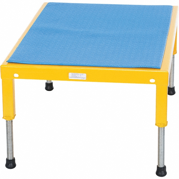 Vestil - 9" High x 24" Wide x 36" Deep, Yellow Step Stand - 37325099 ...