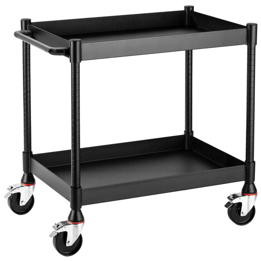 Luxor - Heavy Duty Utility Utility Cart: 34" Long, 24" Wide, Powder ...