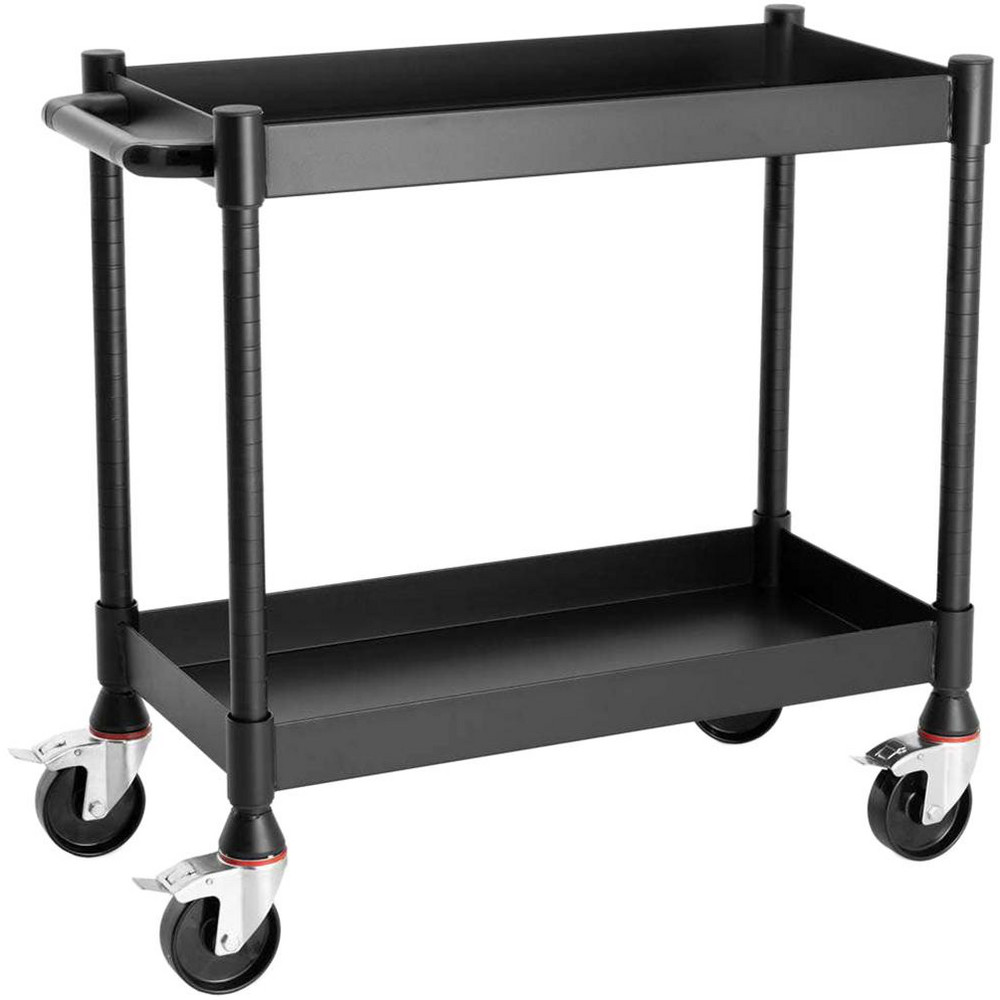 Luxor - Heavy Duty Utility Utility Cart: 34" Long, 18" Wide, Powder ...
