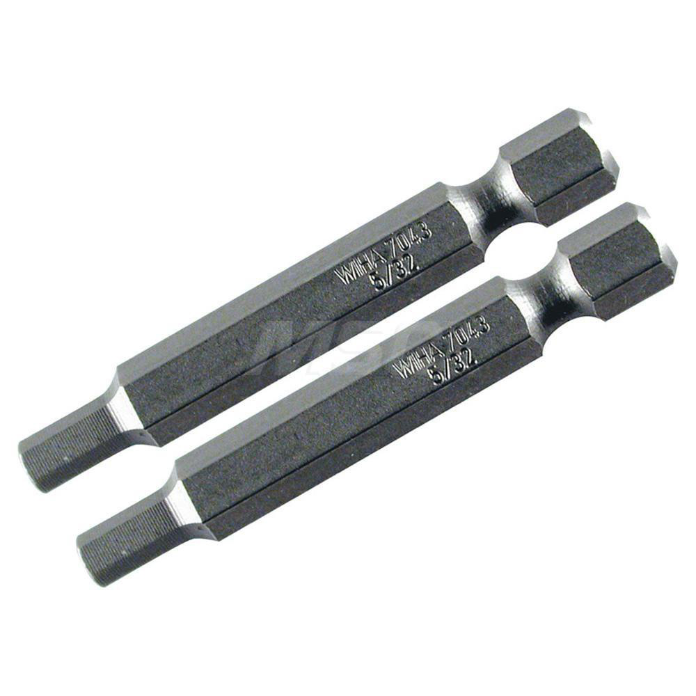 Wiha - Power Screwdriver Bit: 3/16" Hex Drive | MSC Direct
