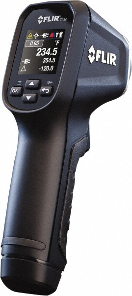 FLIR - -30 to 650°C (-22 to 1,202°F) Infrared Thermometer - 37372851 ...