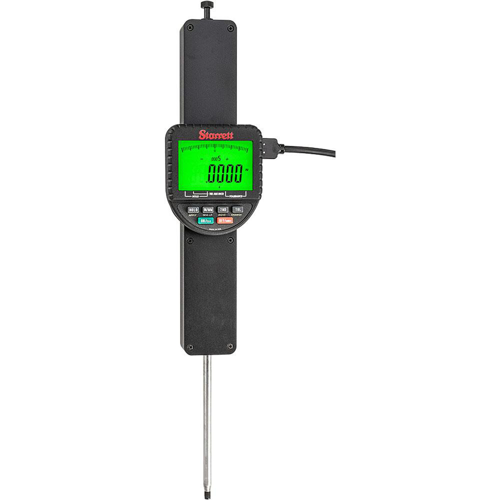 Starrett - LCD Electronic Drop Indicator: 4" Max, 0.000200" Accuracy ...