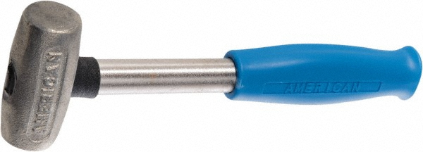 American Hammer - Non-Marring Hammer: 2 lb, 1-1/2" Face Dia, Zinc ...