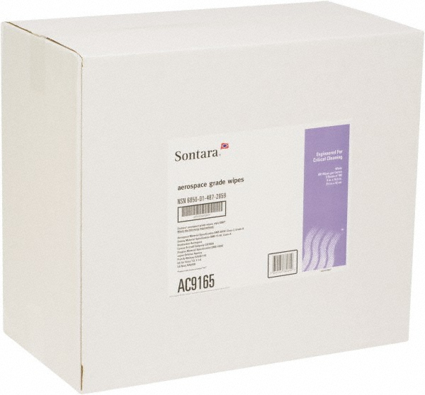 Sontara - Aerospace Grade Wipes, Dry, Low Lint, Pop-Up Box, 9" x 16.5 ...