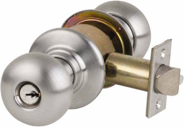 Schlage - Satin Chrome Storeroom Knob Lockset | MSC Direct