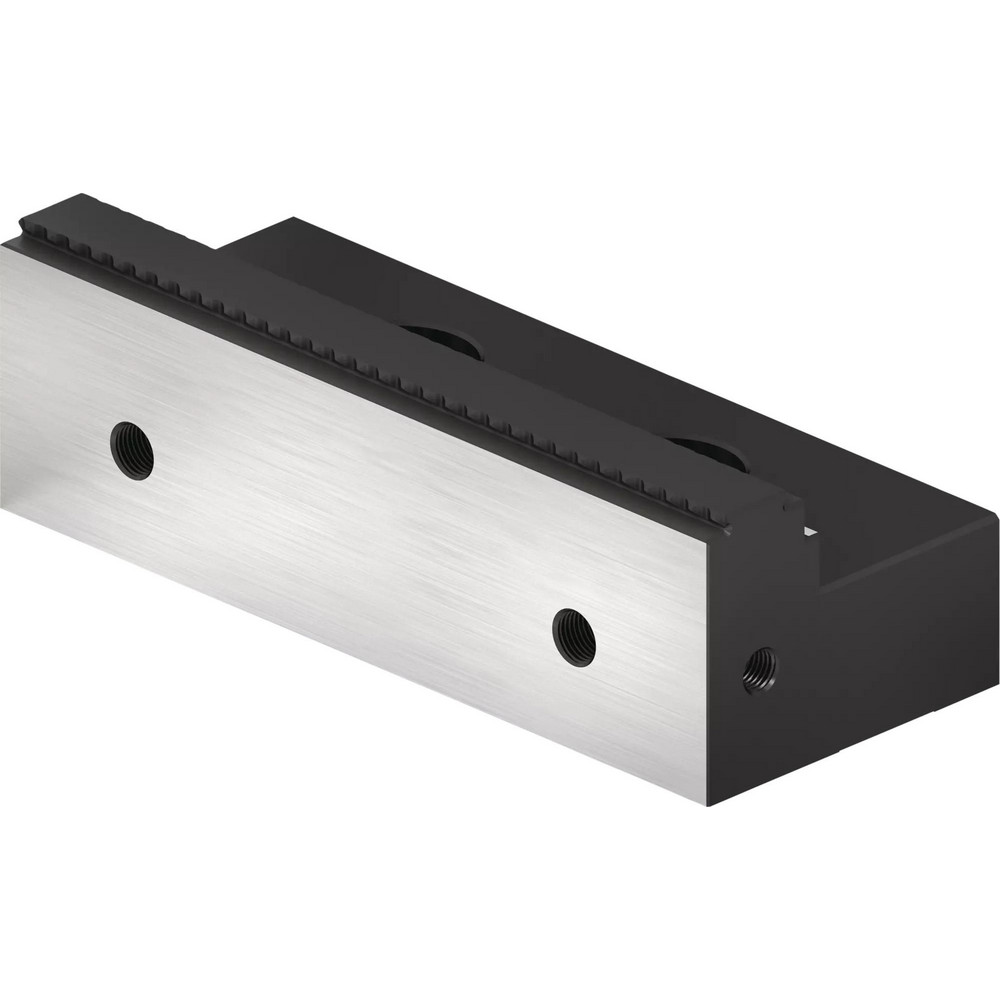 Schunk - Vise Jaw: 160.00 mm Wide, 81.00 mm High, 50.00 mm Thick, Step ...