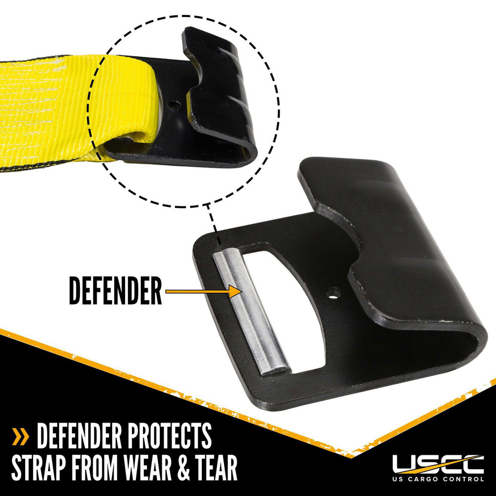 US Cargo Control - Polyester Ratchet Strap Tie Down: 27' Long, 4" Wide ...