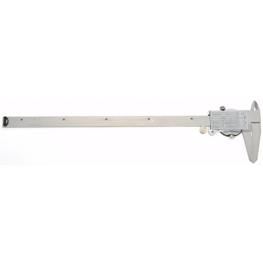 SPI - Dial Caliper: 12", 0.001000" Graduation, 0.1" per Revolution, 0. ...