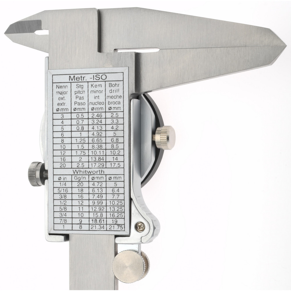 SPI - Dial Caliper: 12", 0.001000" Graduation, 0.1" per Revolution, 0. ...