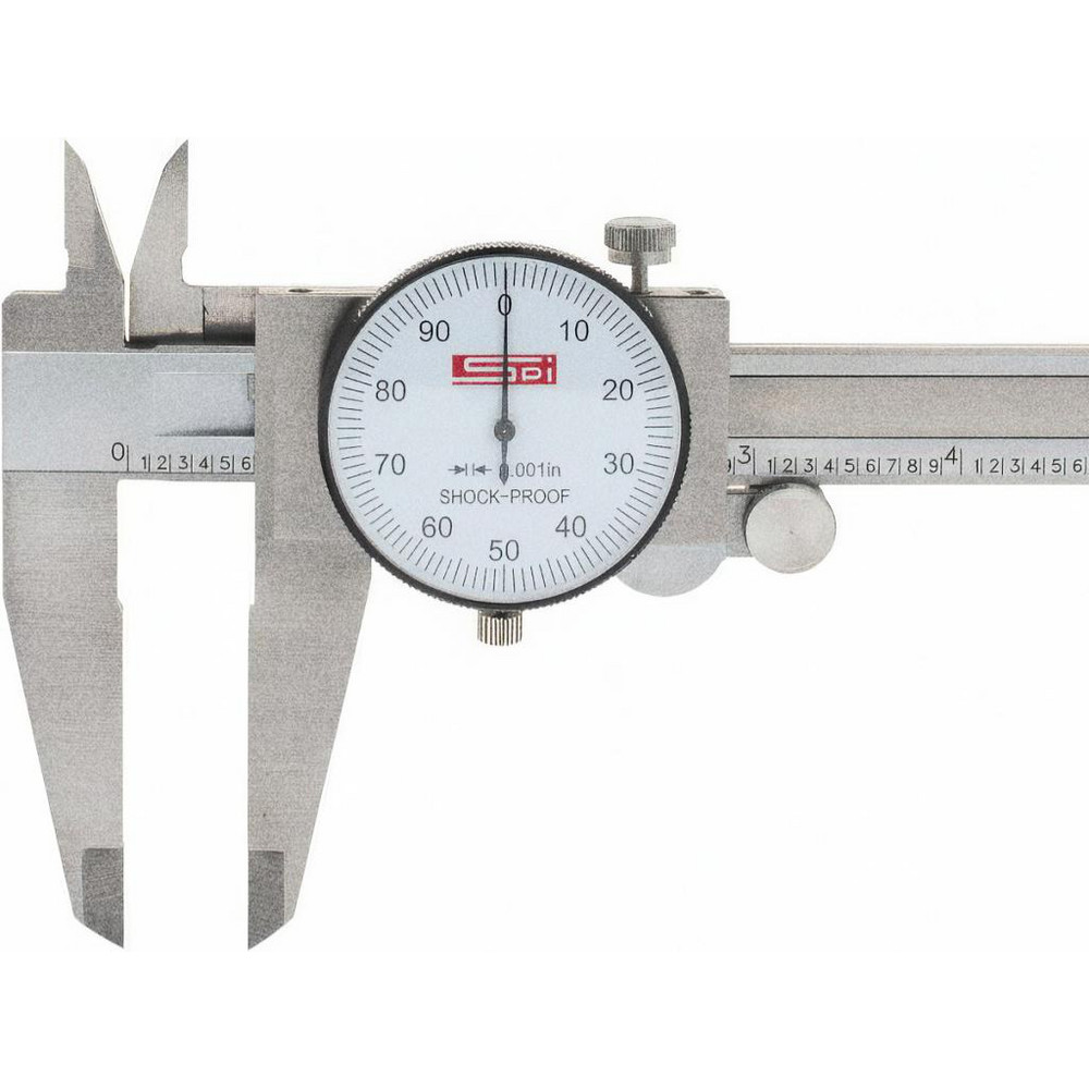 SPI - Dial Caliper: 12", 0.001000" Graduation, 0.1000" per Revolution ...