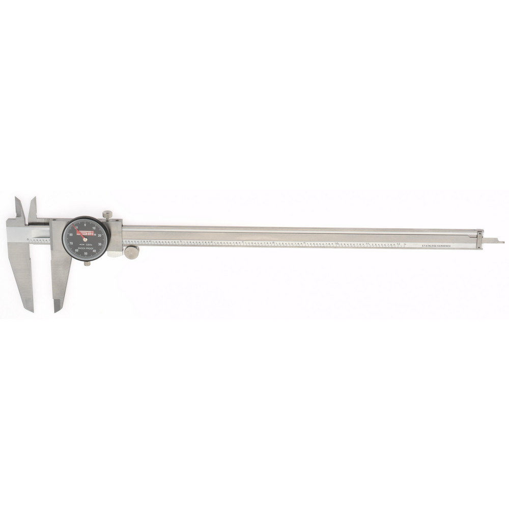 SPI - Dial Caliper: 12", 0.001000" Graduation, 0.1" per Revolution, 0. ...