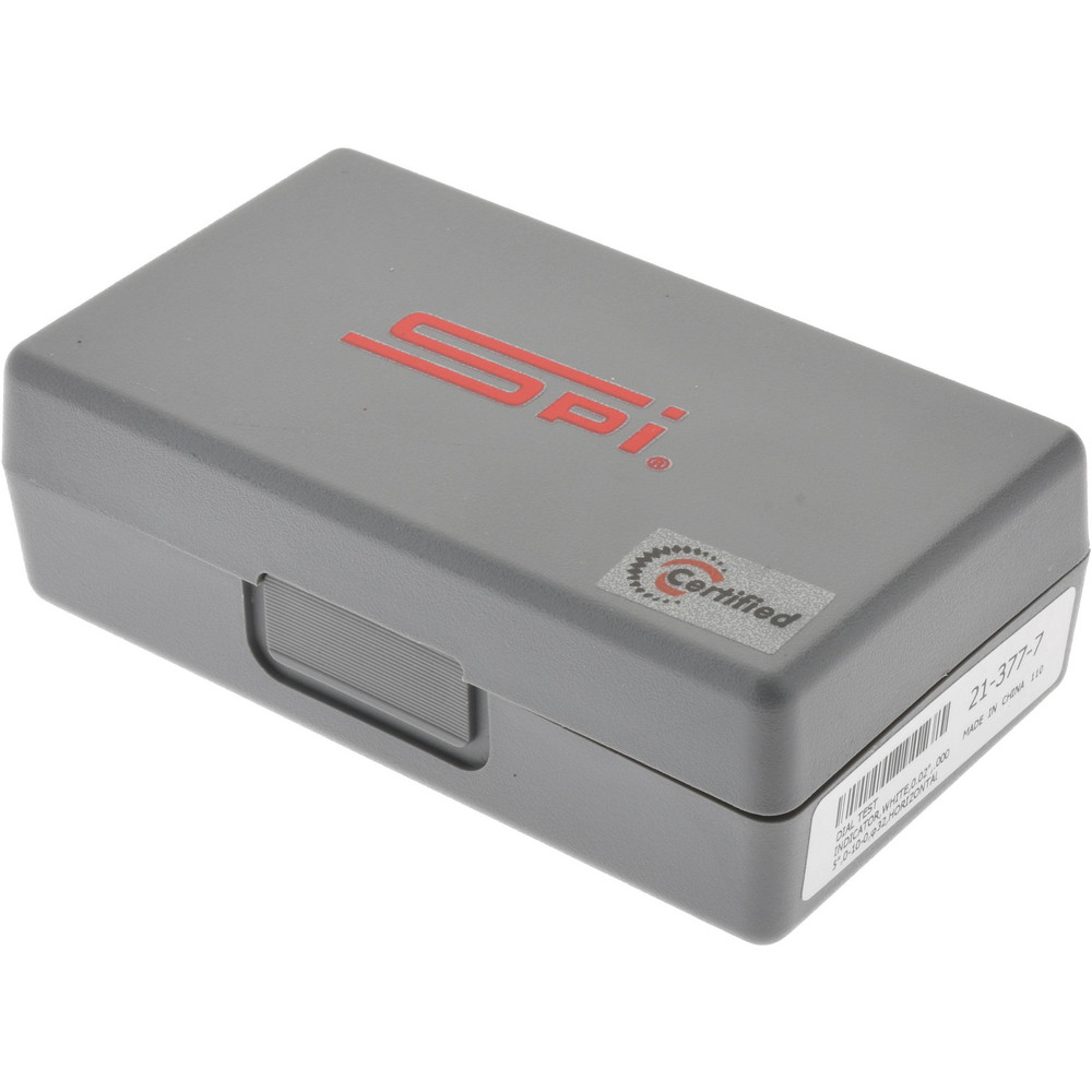 SPI - Horizontal Dial Test Indicator: 0.0200" Max, 0-10-0 Dial Reading ...