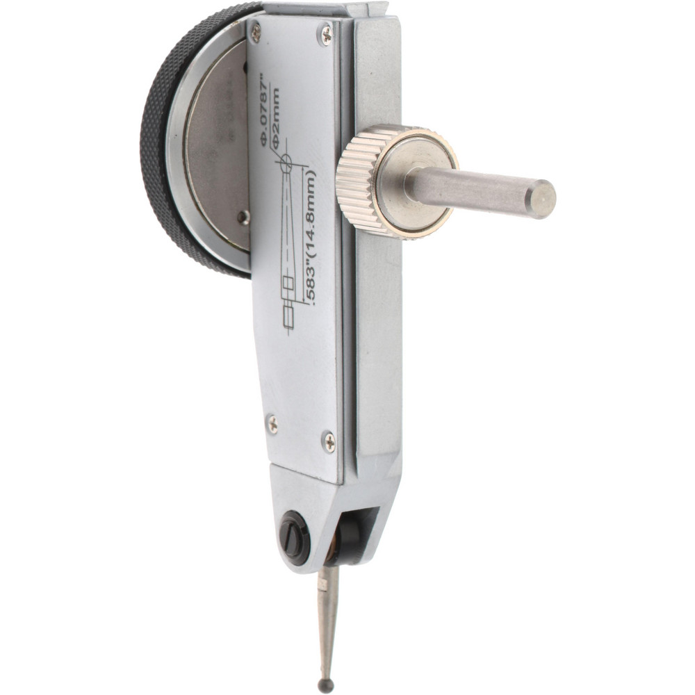 SPI - Horizontal Dial Test Indicator: 0.0200" Max, 0-10-0 Dial Reading ...
