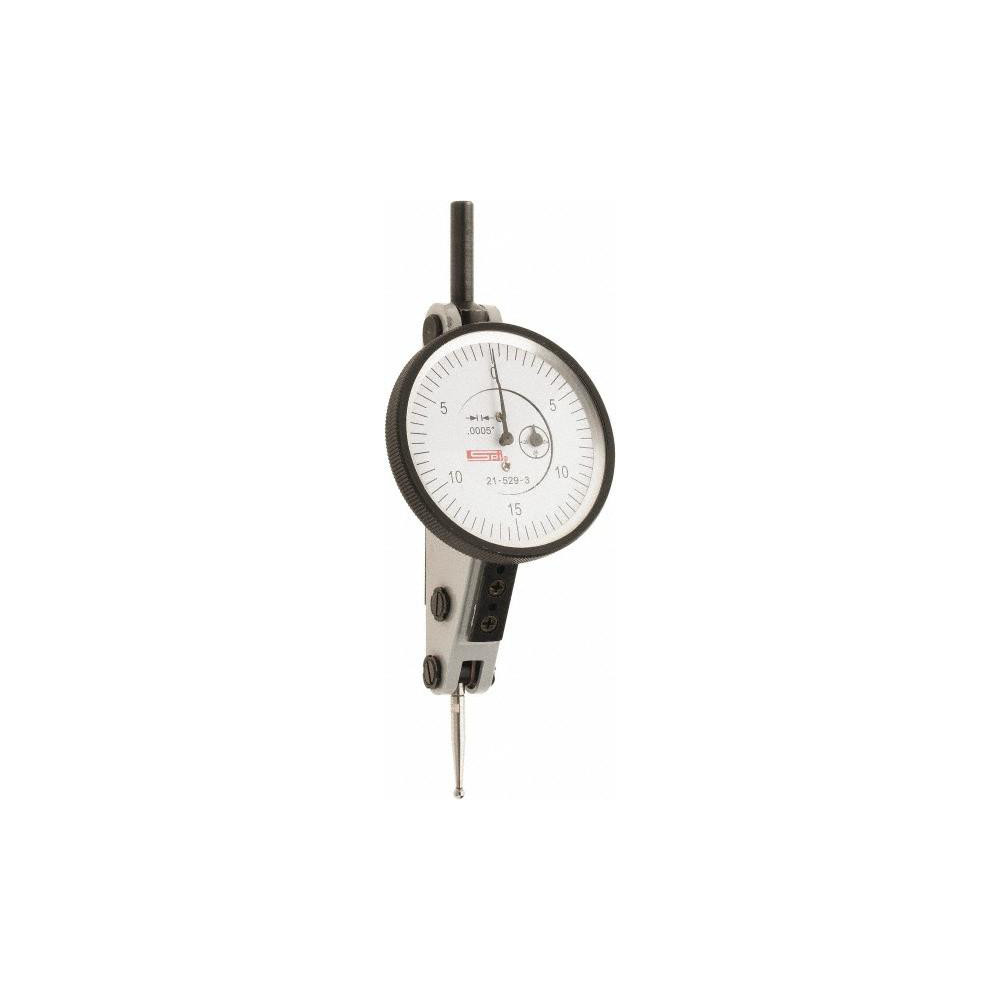 SPI - Test Indicator Kit: 9 Pc, 0.0600" Max, 1.5000" Dial Dia, 0-15-0 ...