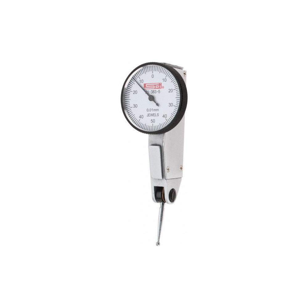 SPI - Test Indicator Kit: 8 Pc, 1.00 mm Max, 32.00 mm Dial Dia, 0-50-0 ...