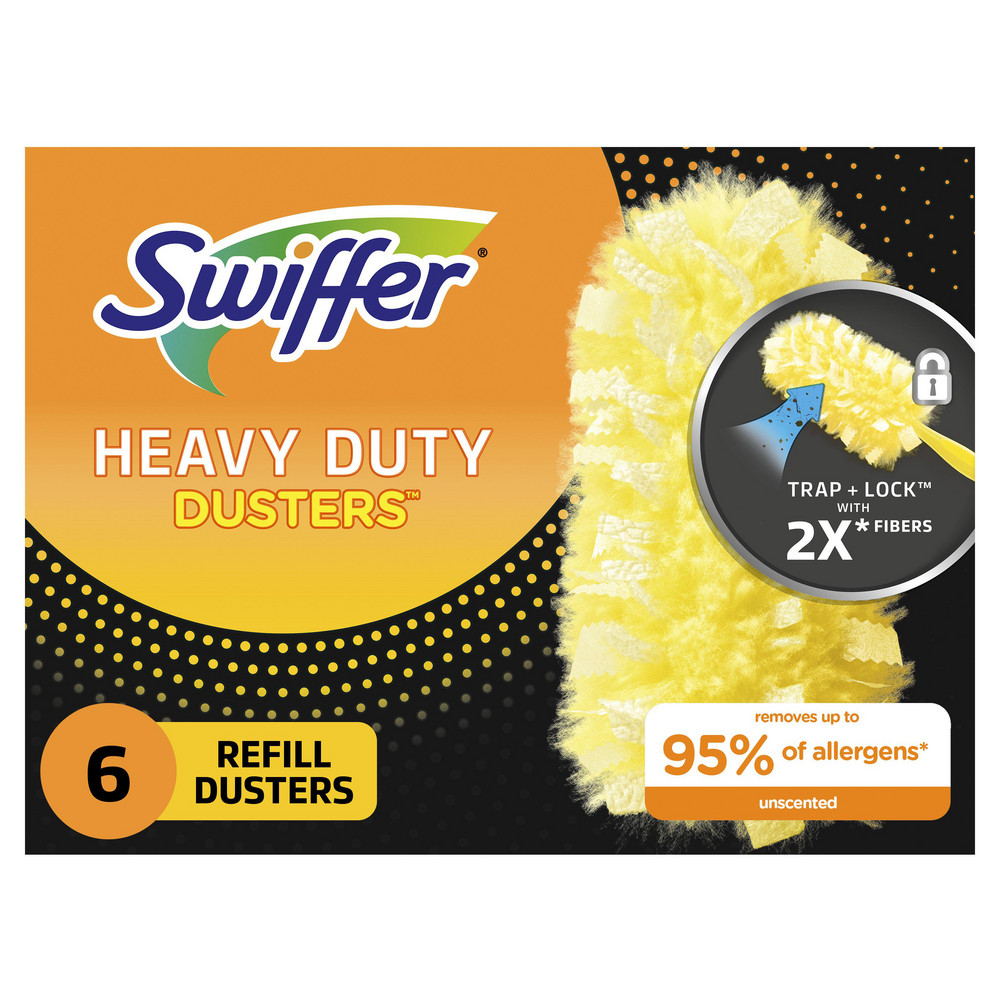 Swiffer - Swiffer Dusters 360 Heavy Duty Multi-Surface Refills, 6 Count ...