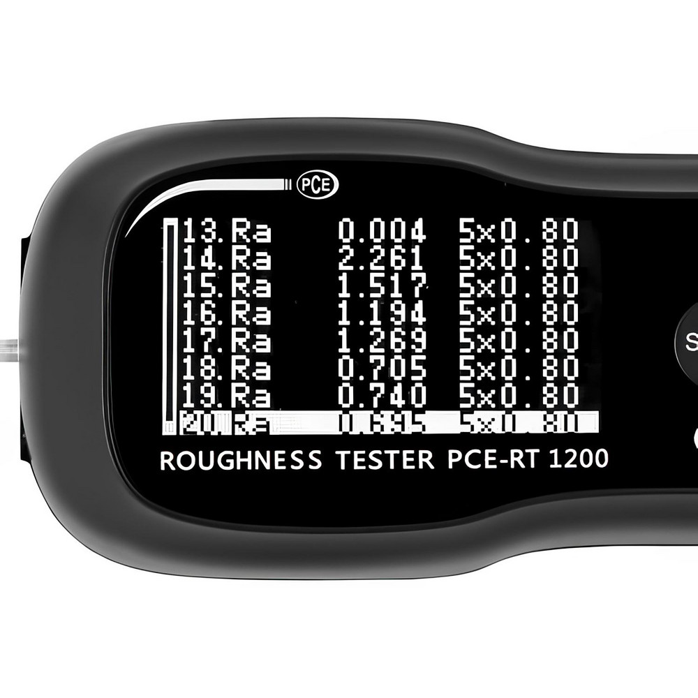 PCE Instruments - Surface Roughness Gages: Roughness Parameter Type: Rt ...