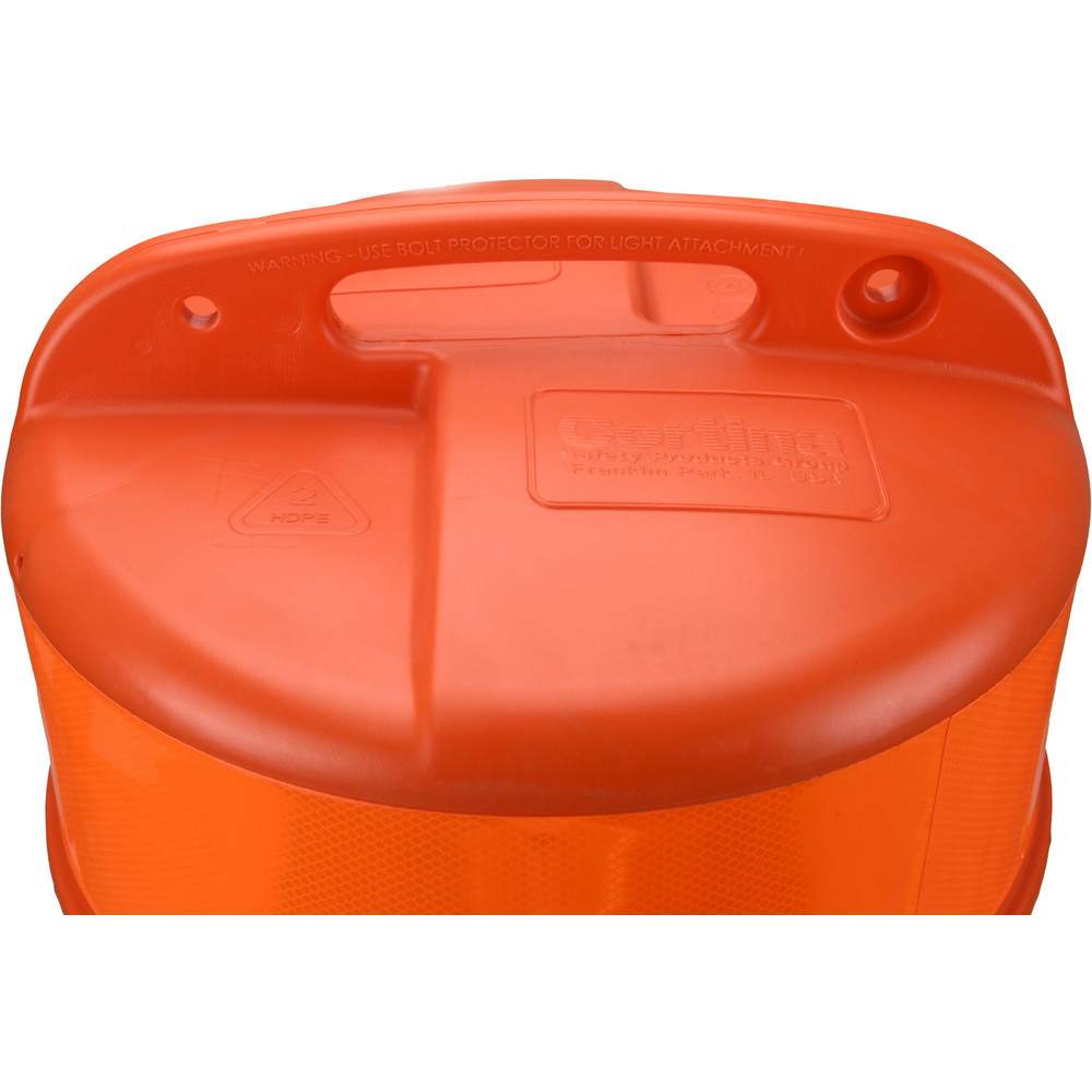 PRO-SAFE - 40" High x 36" Wide Reflective Channelizer Drum | MSC Direct